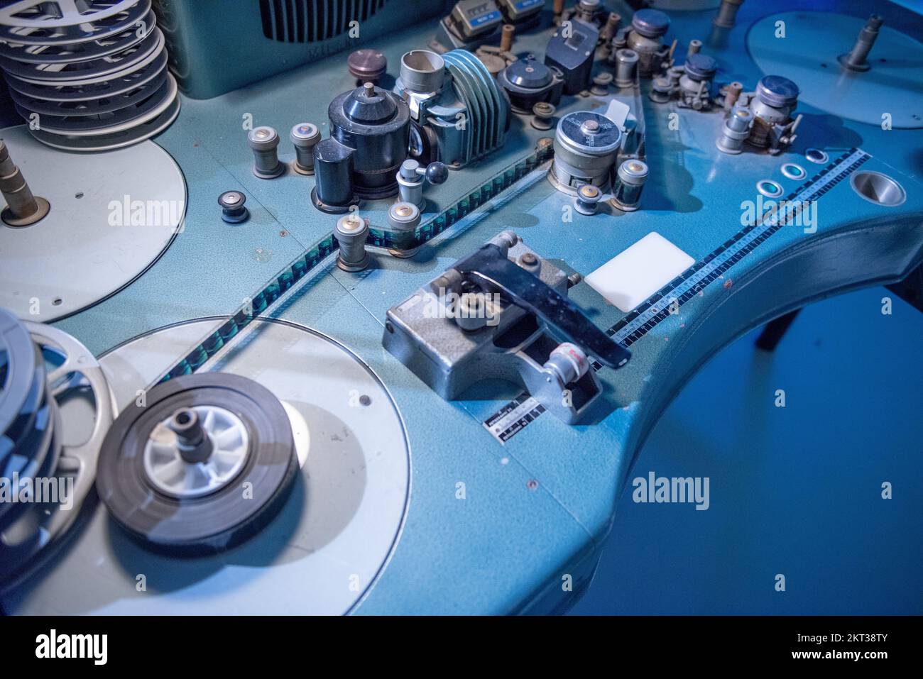 Venice italy 27 september 2022: Detail of an Intercine 16mm and 35mm ...