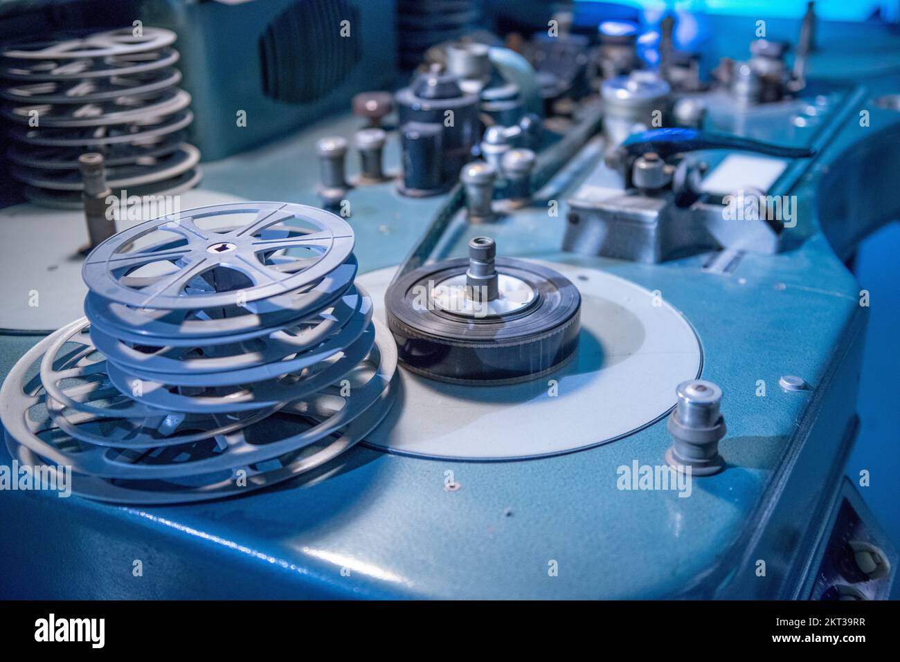 Venice italy 27 september 2022: Detail of an Intercine 16mm and 35mm ...