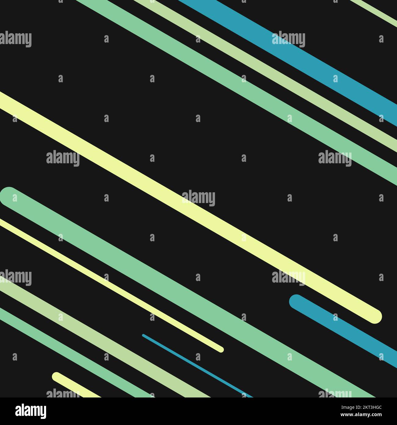 Random Color flowing rounded stripes illustration Stock Vector Image ...