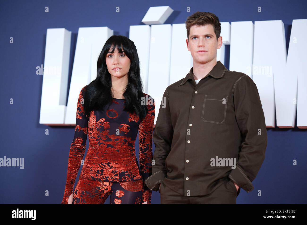 Actress Aitana Ocaña and actor Miguel Bernardeau attend the 'La Ultima ...
