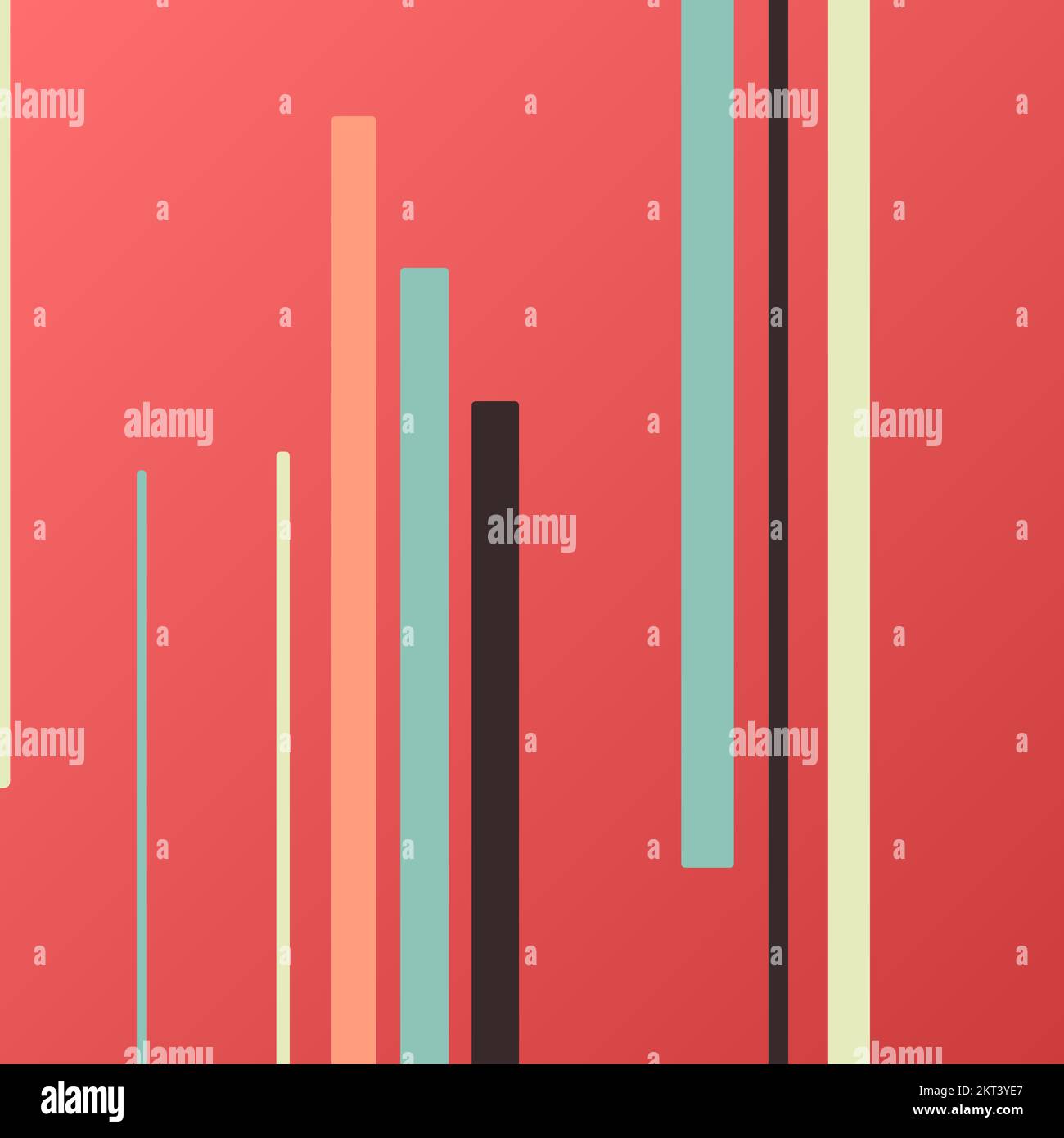 Random Color flowing rounded stripes illustration Stock Vector Image ...