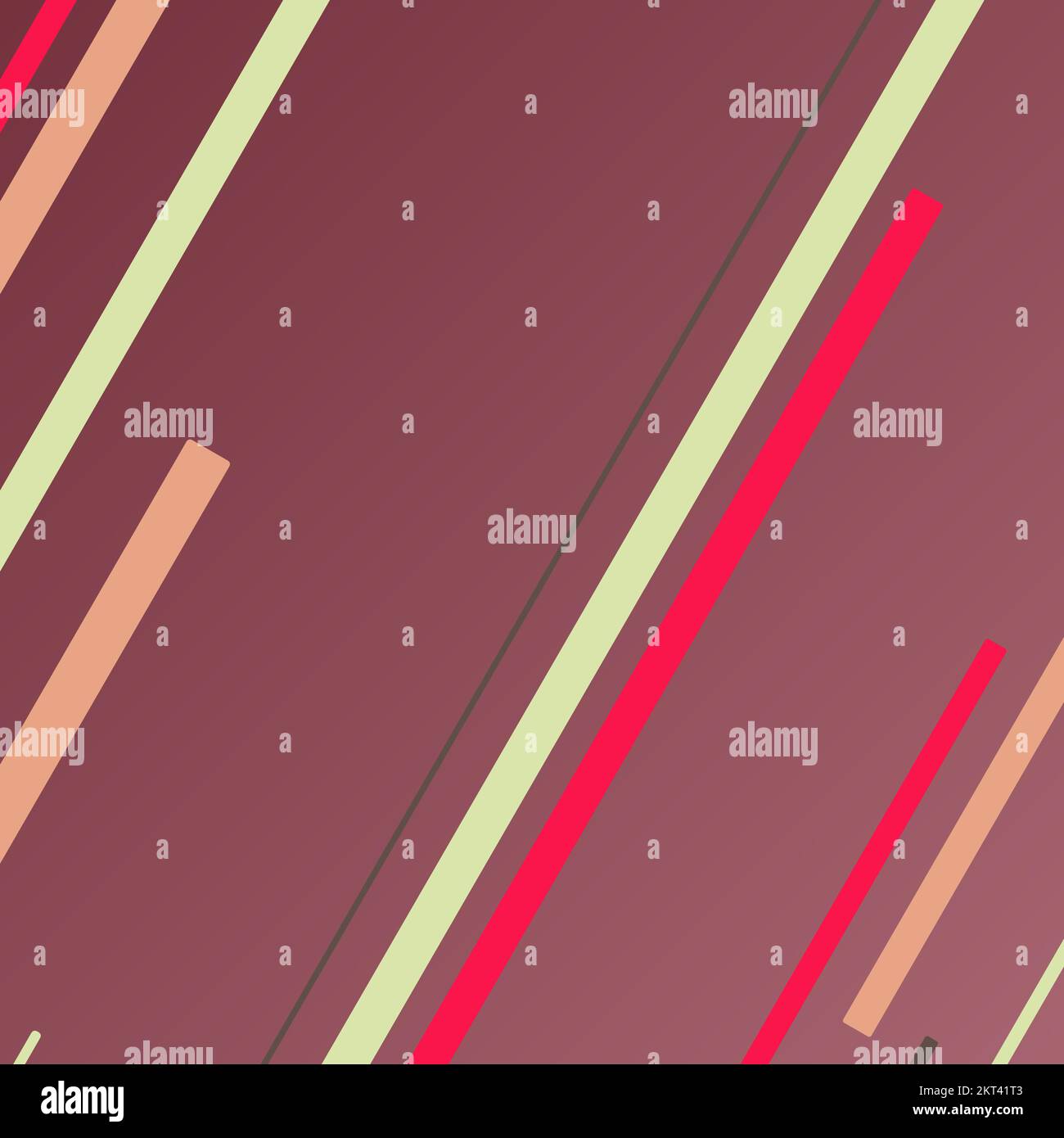 Random Color flowing rounded stripes illustration Stock Vector Image ...