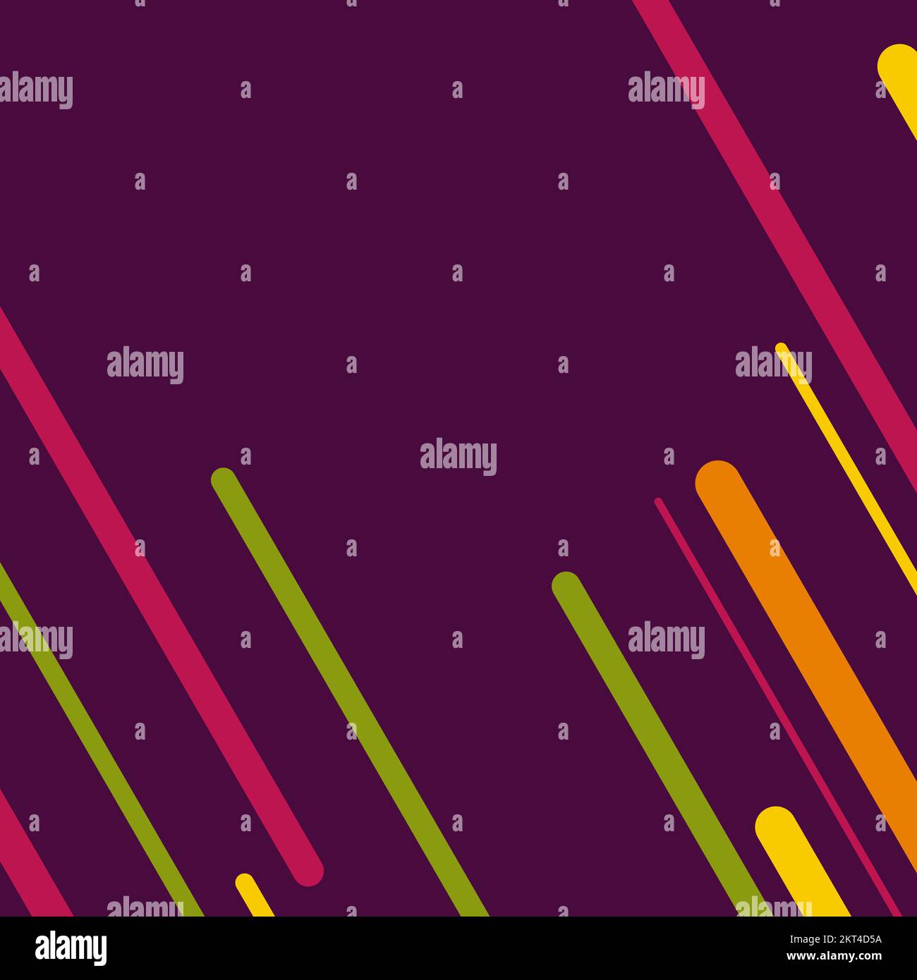 Random Color flowing rounded stripes illustration Stock Vector Image ...