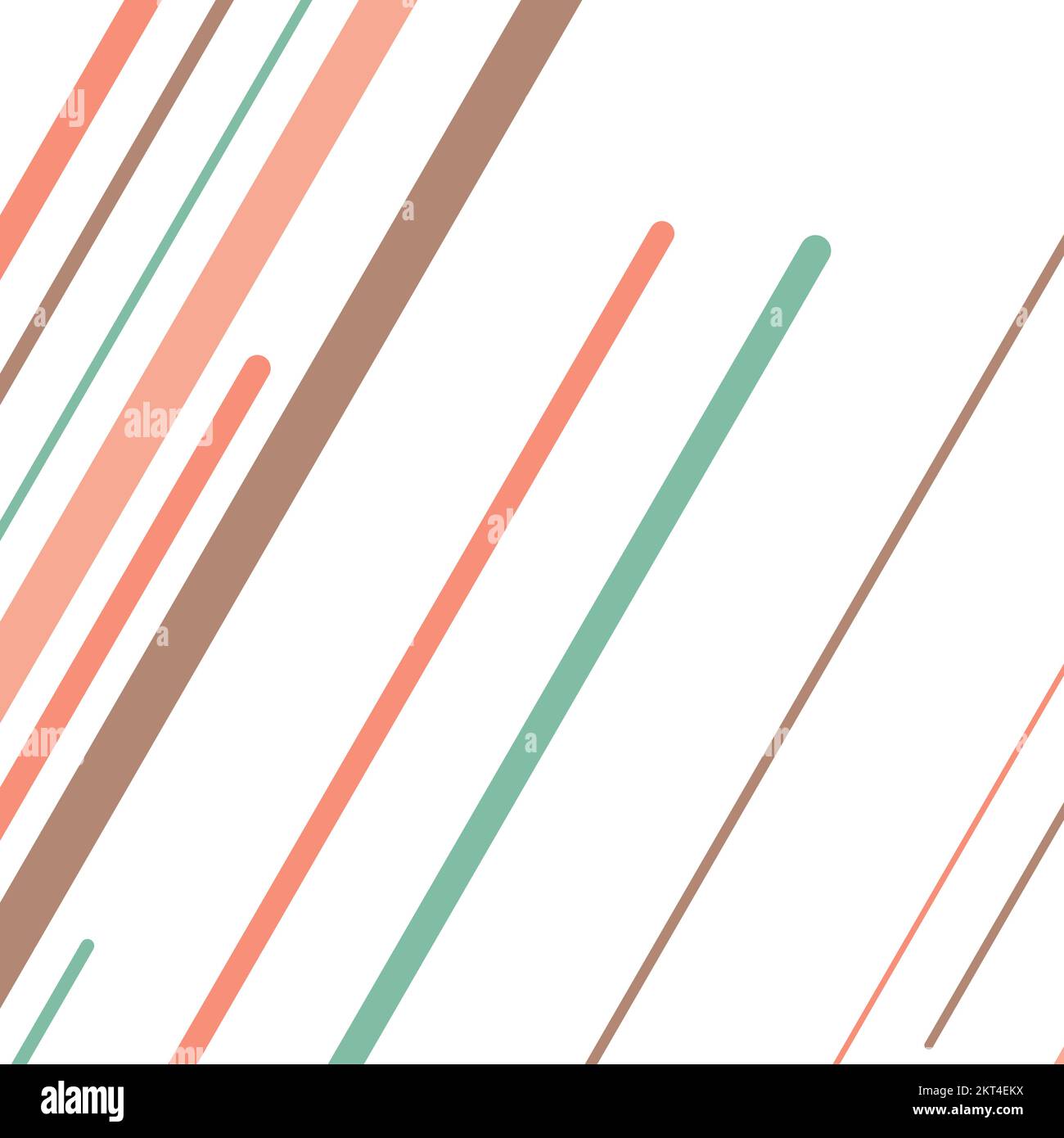 Random Color flowing rounded stripes illustration Stock Vector Image ...