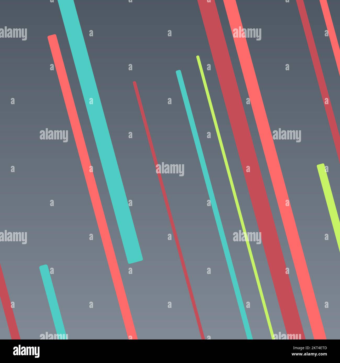 Random Color flowing rounded stripes illustration Stock Vector Image ...