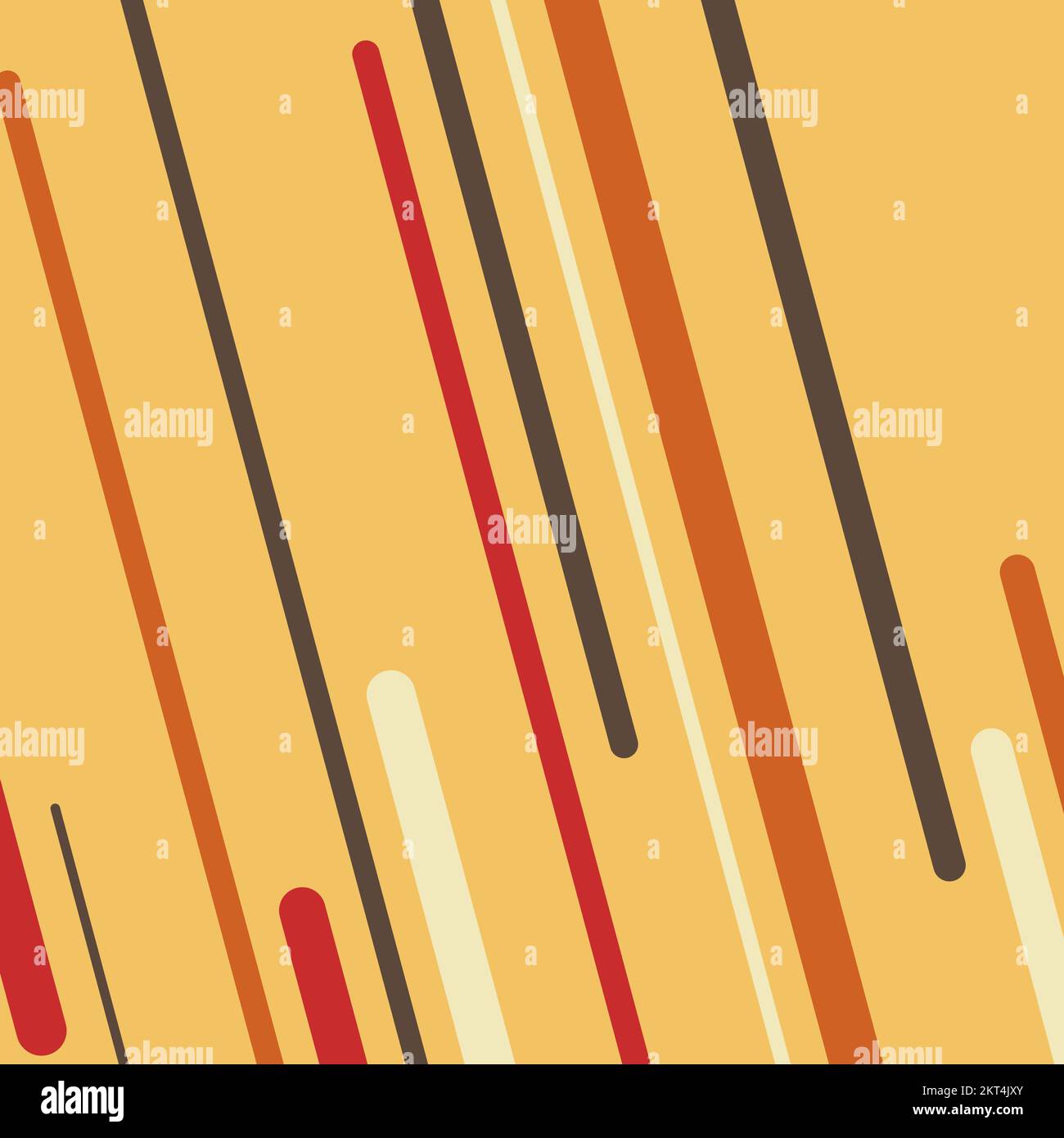 Random Color flowing rounded stripes illustration Stock Vector Image ...