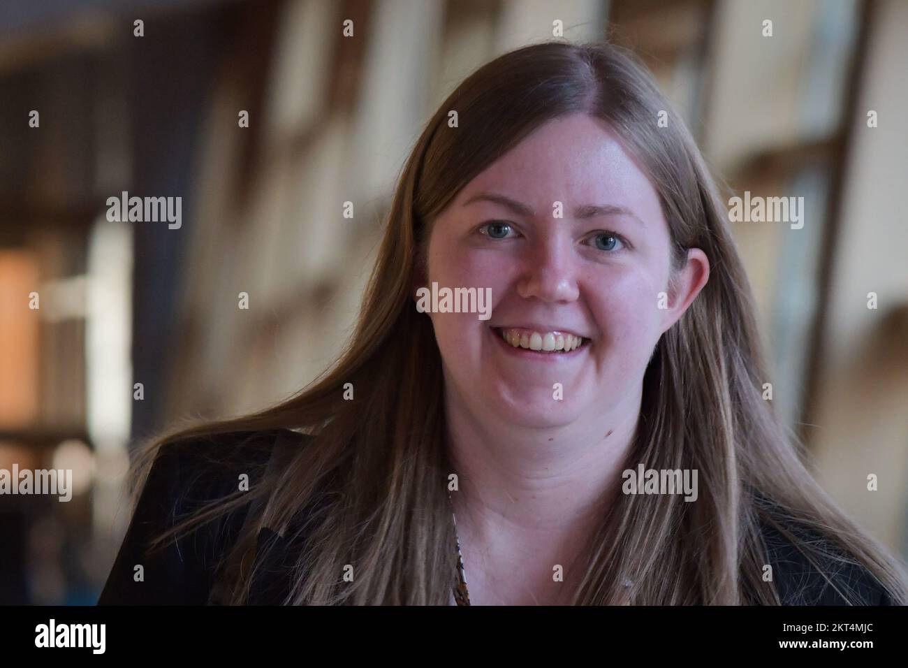 Edinburgh Scotland, UK 29 November 2022.Gillian Mackay Scottish Green ...