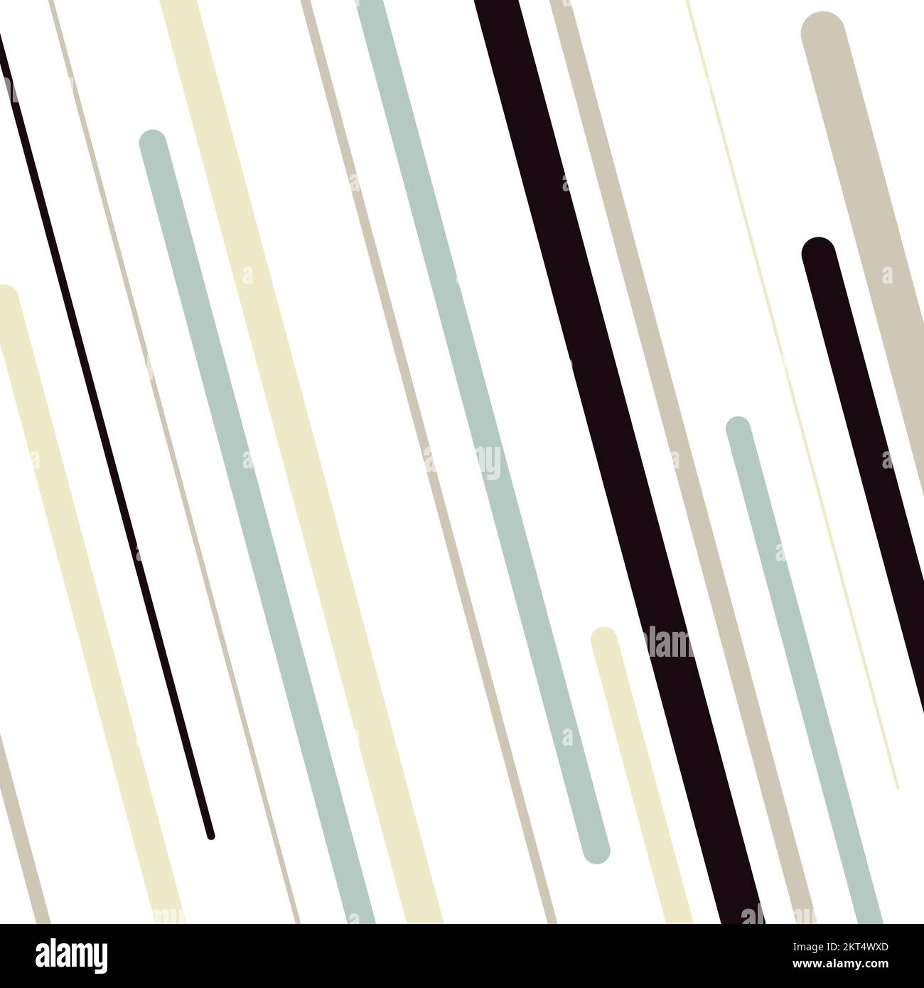 Random Color flowing rounded stripes illustration Stock Vector Image ...