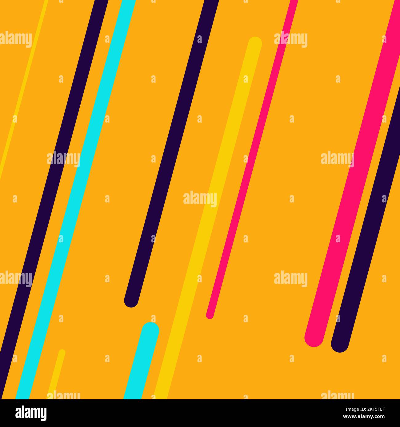 Random Color flowing rounded stripes illustration Stock Vector Image ...