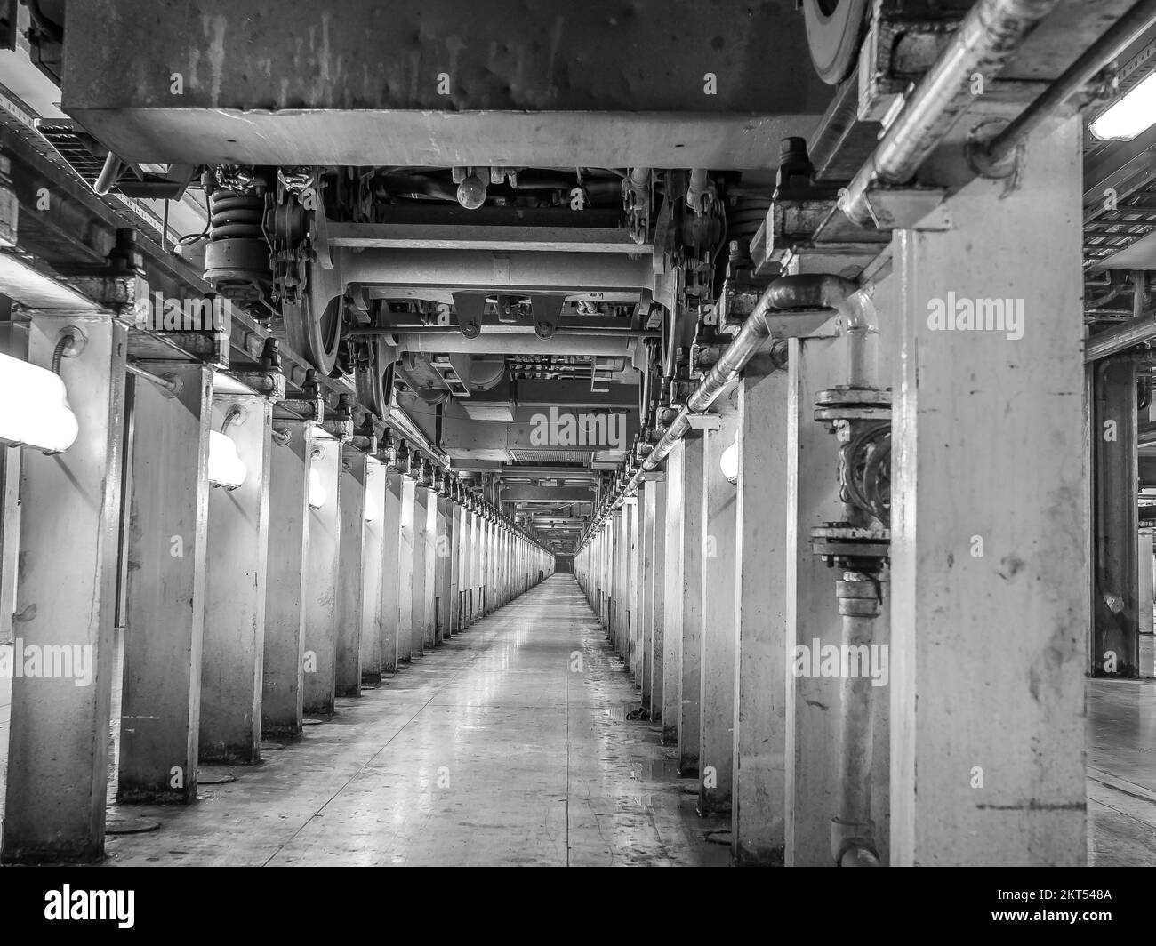 Depot level maintenance Black and White Stock Photos & Images - Alamy