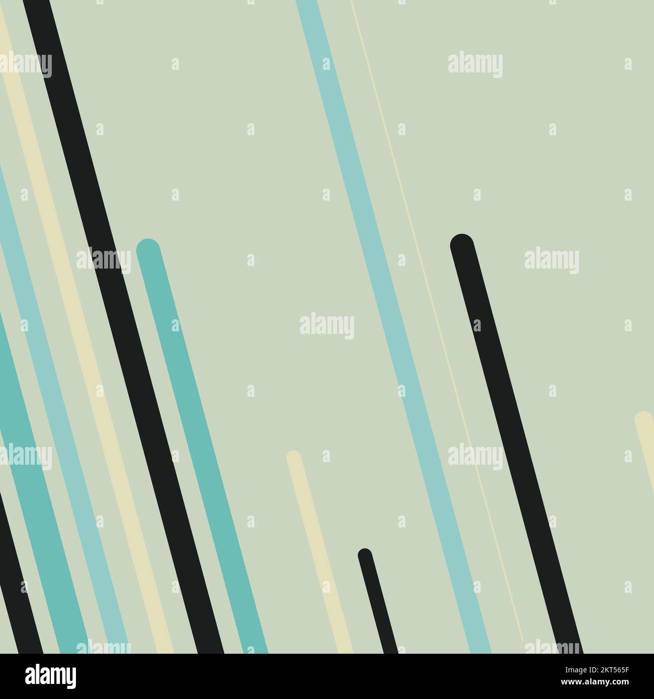 Random Color flowing rounded stripes illustration Stock Vector Image ...