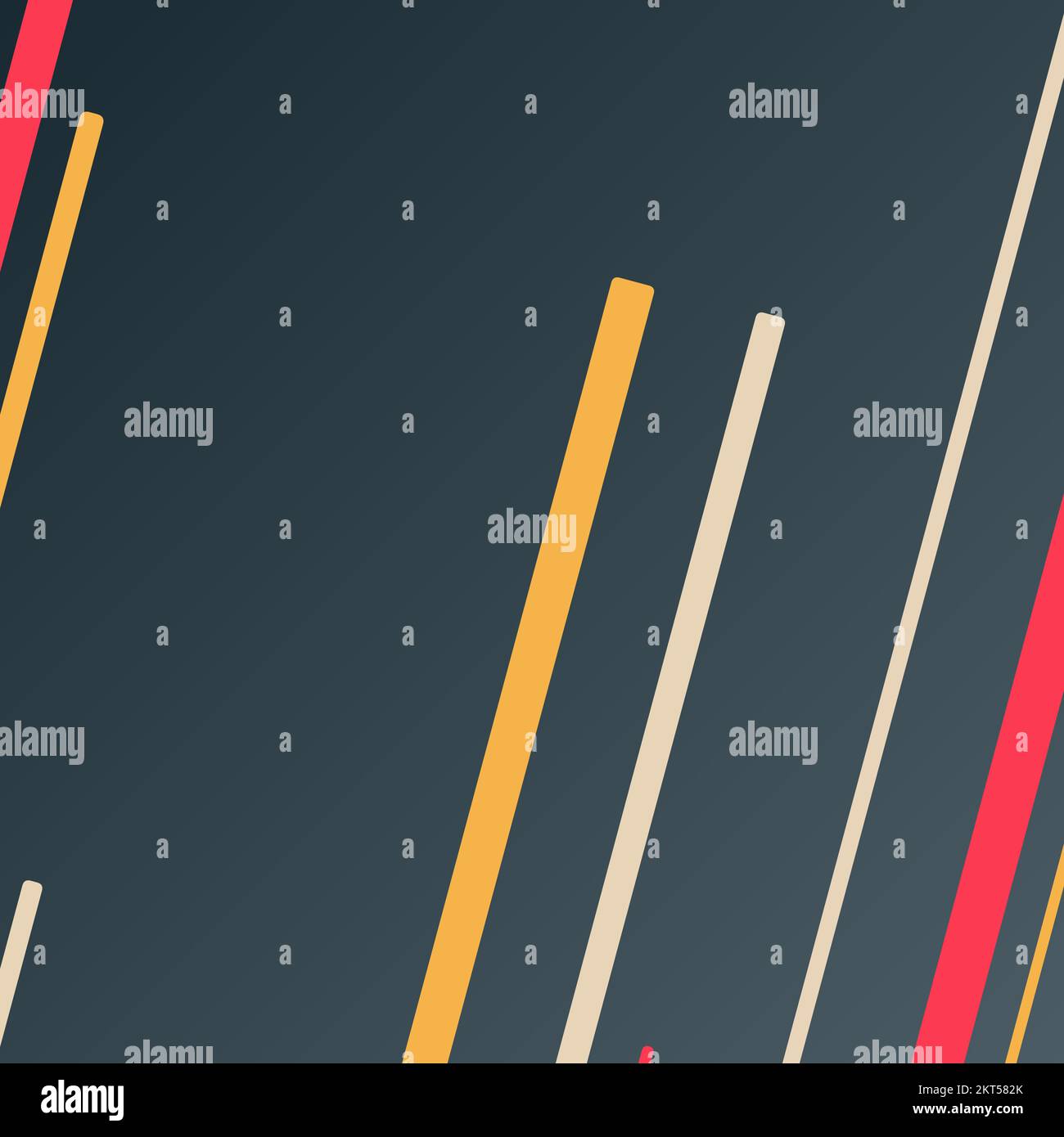 Random Color flowing rounded stripes illustration Stock Vector Image ...