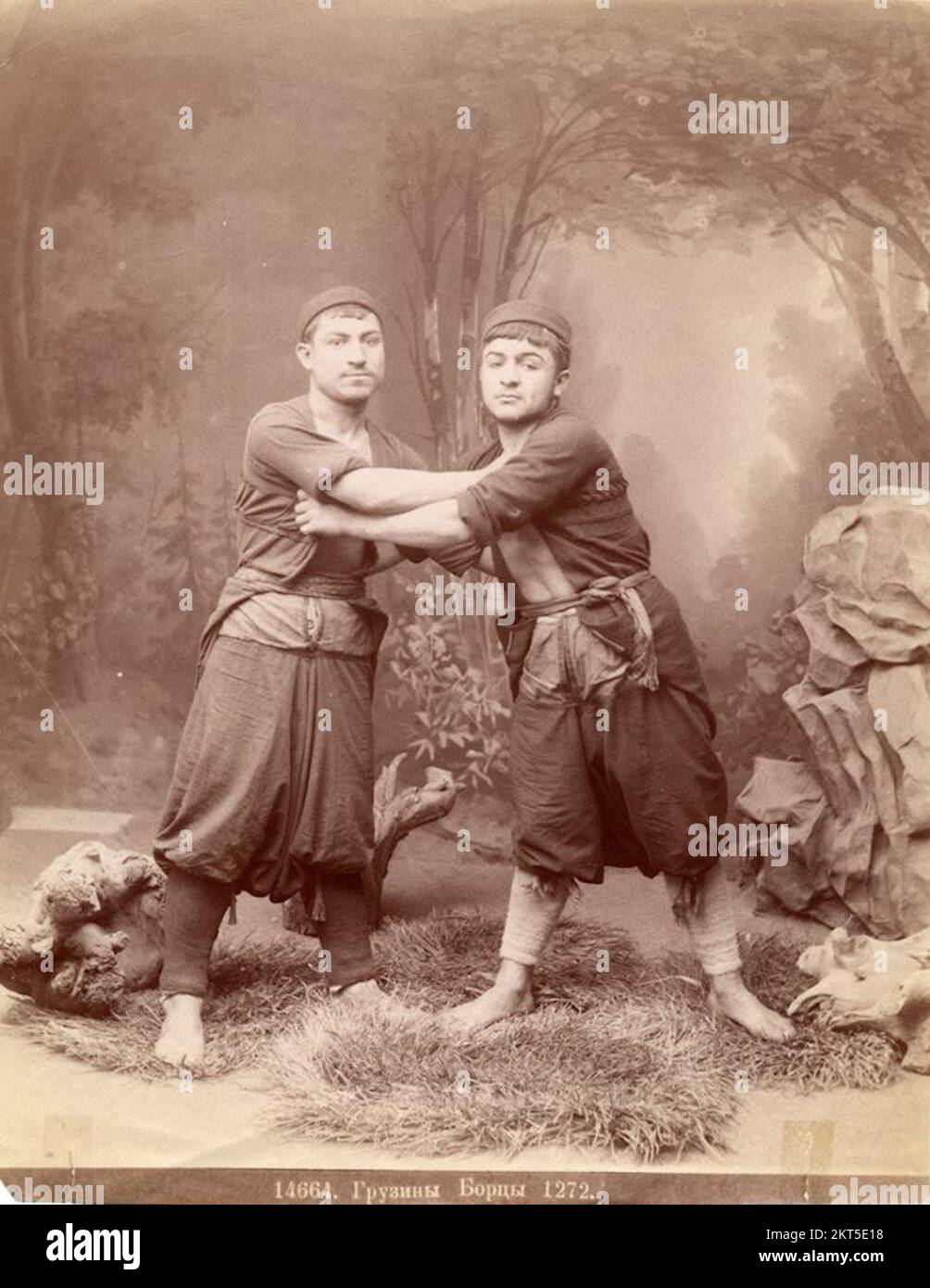 Dmitry Ermakov - Russian Photographer - Georgian Wrestlers Stock Photo - Alamy