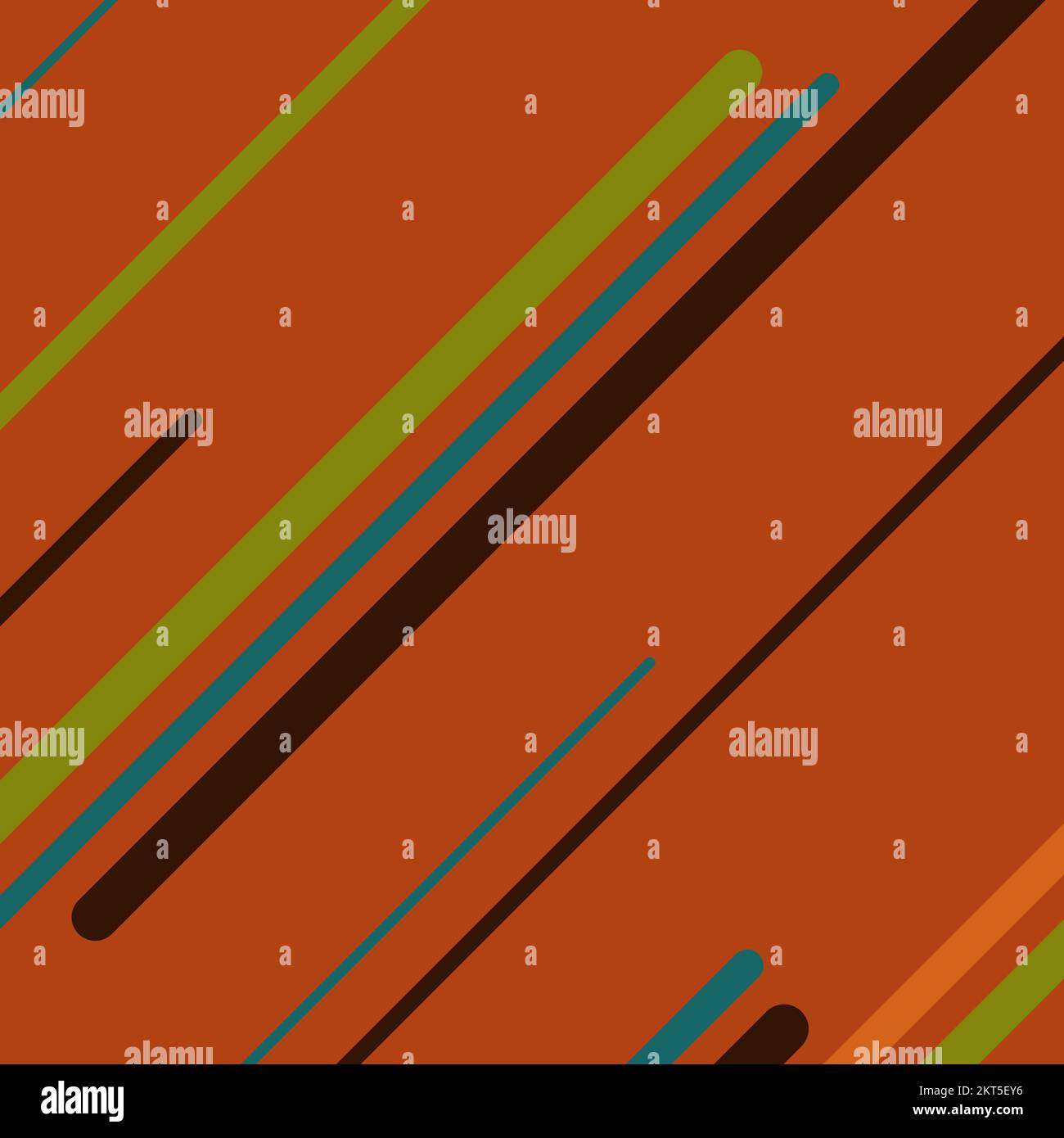 Random Color flowing rounded stripes illustration Stock Vector Image ...