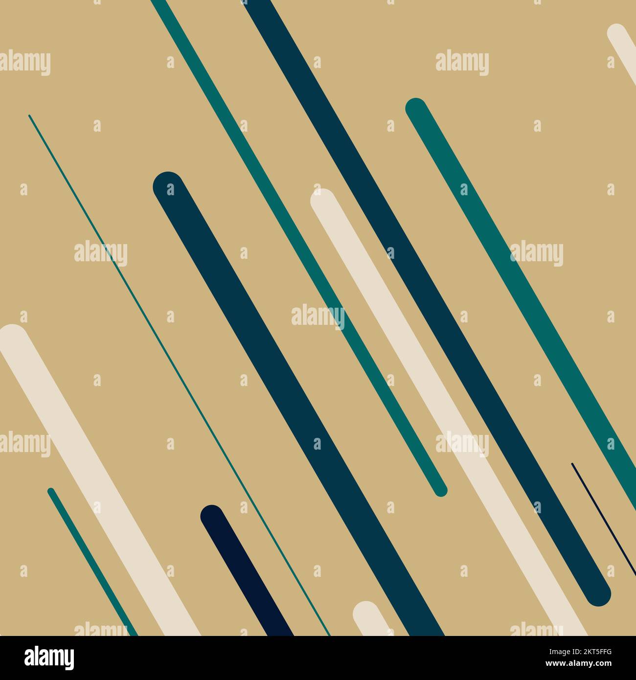 Random Color flowing rounded stripes illustration Stock Vector Image ...