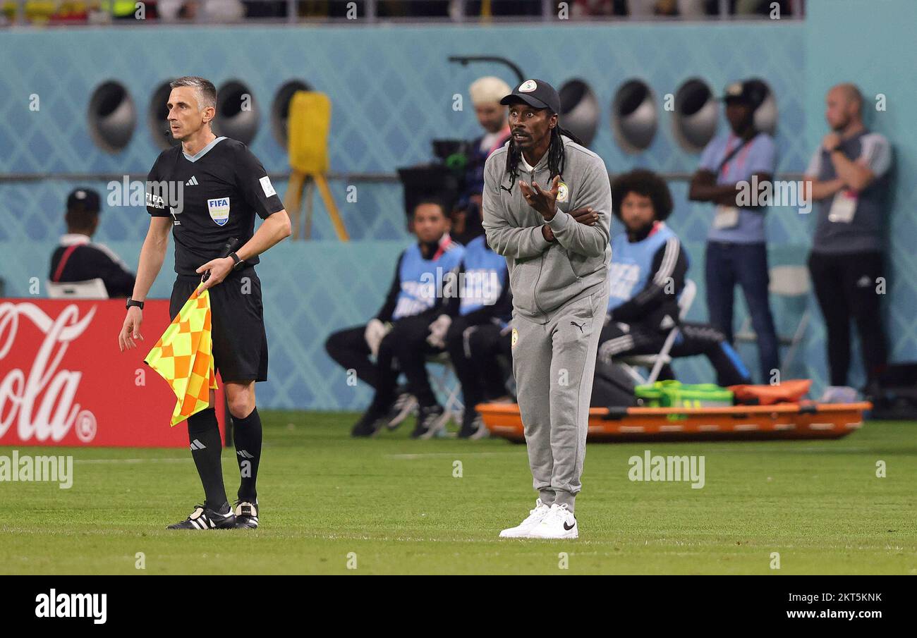 Senegal coach aliou cisse hi-res stock photography and images - Alamy