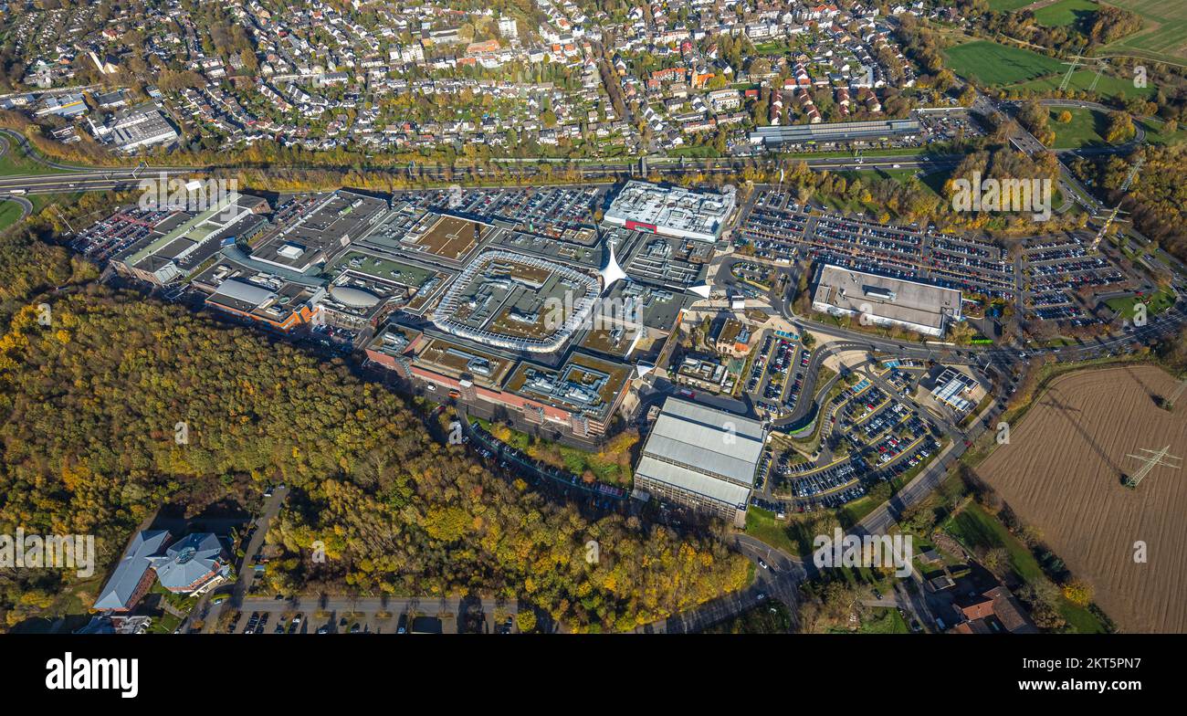 Aerial view, Ruhr Park shopping center, Harpen, Bochum, Ruhr area, North Rhine-Westphalia ...