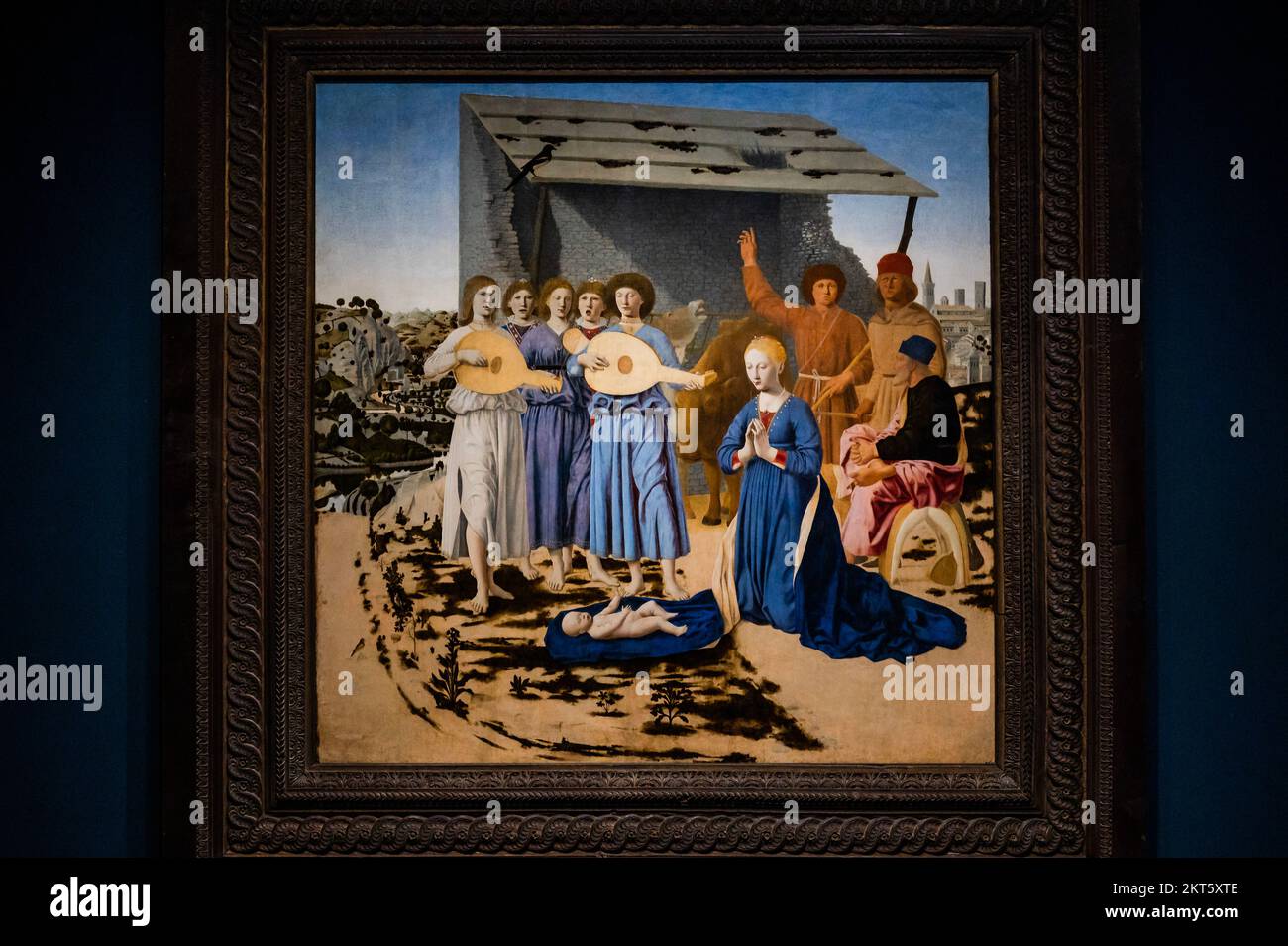 London, UK. 29th Nov, 2022. Piero Della Francesca's Nativity, 1480's ...