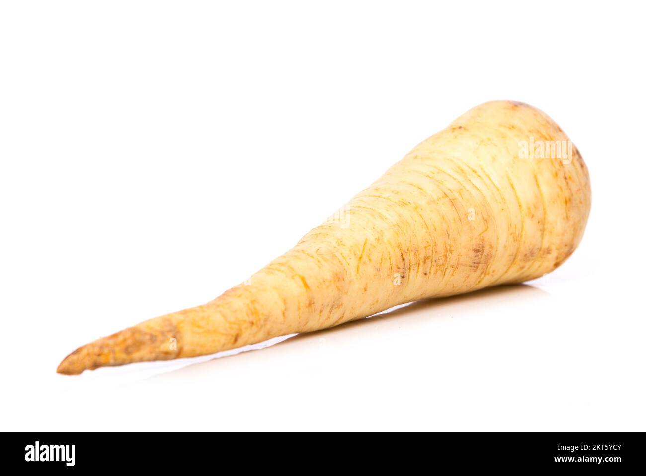 Parsley root isolated on white background Stock Photo - Alamy