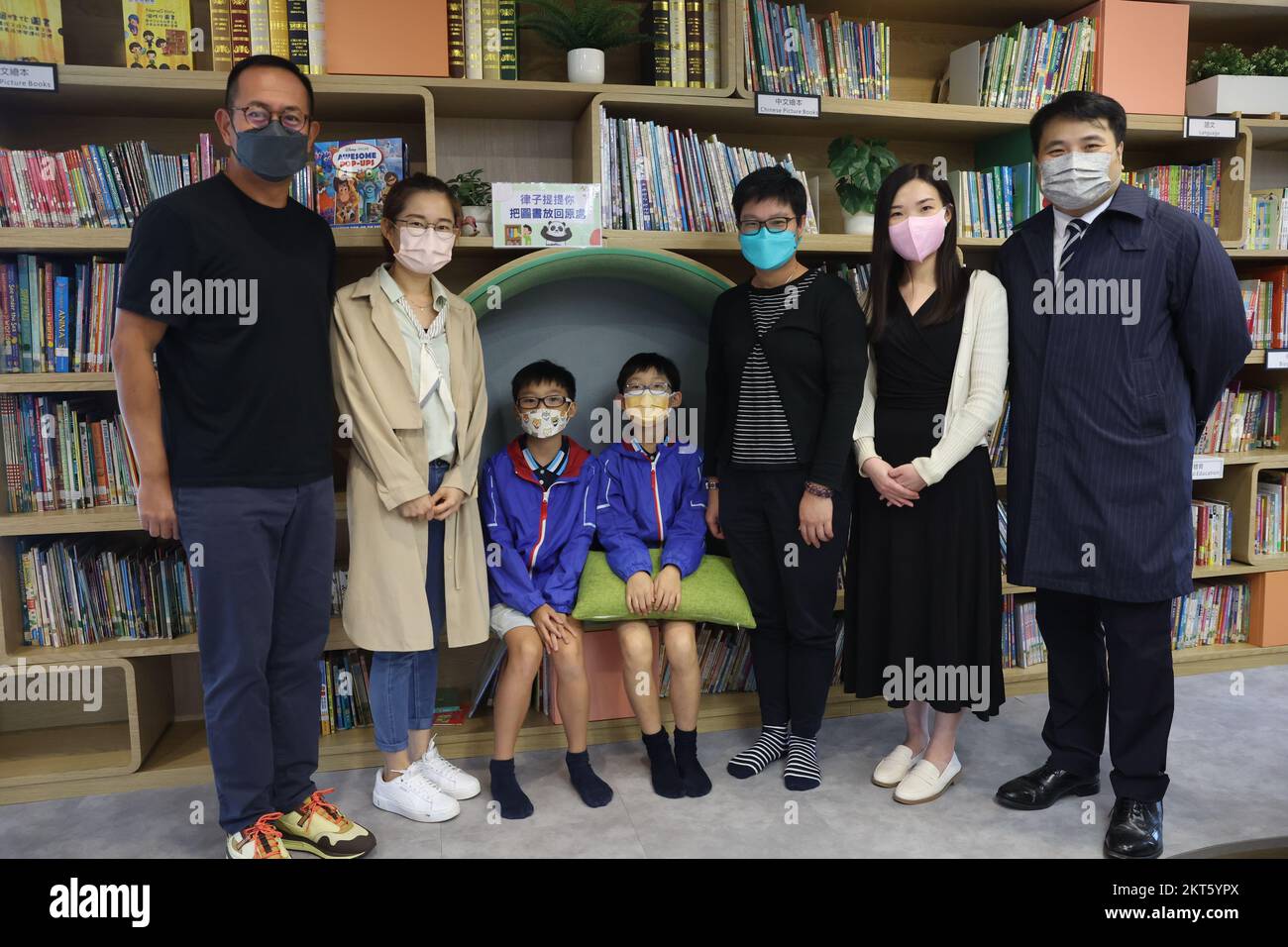 (L to R) Matthew Ho, Founder of HK Children in Need Foundation Limited ...