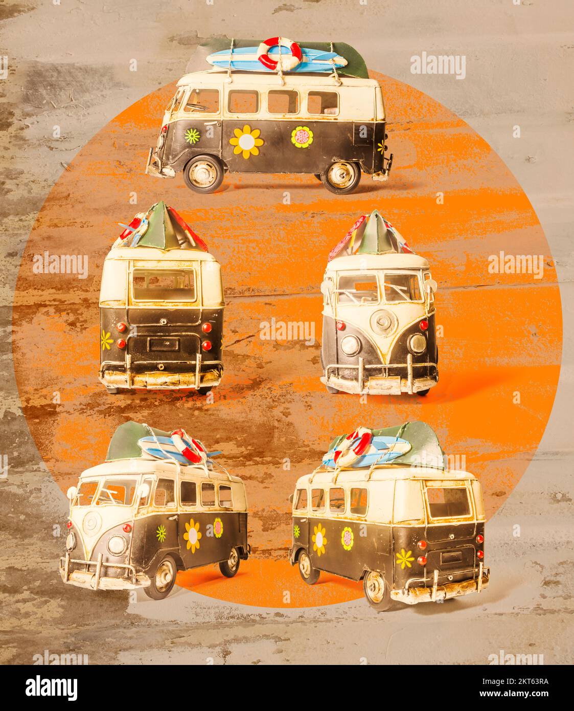 1960s camper van surfer hi-res stock photography and images - Alamy