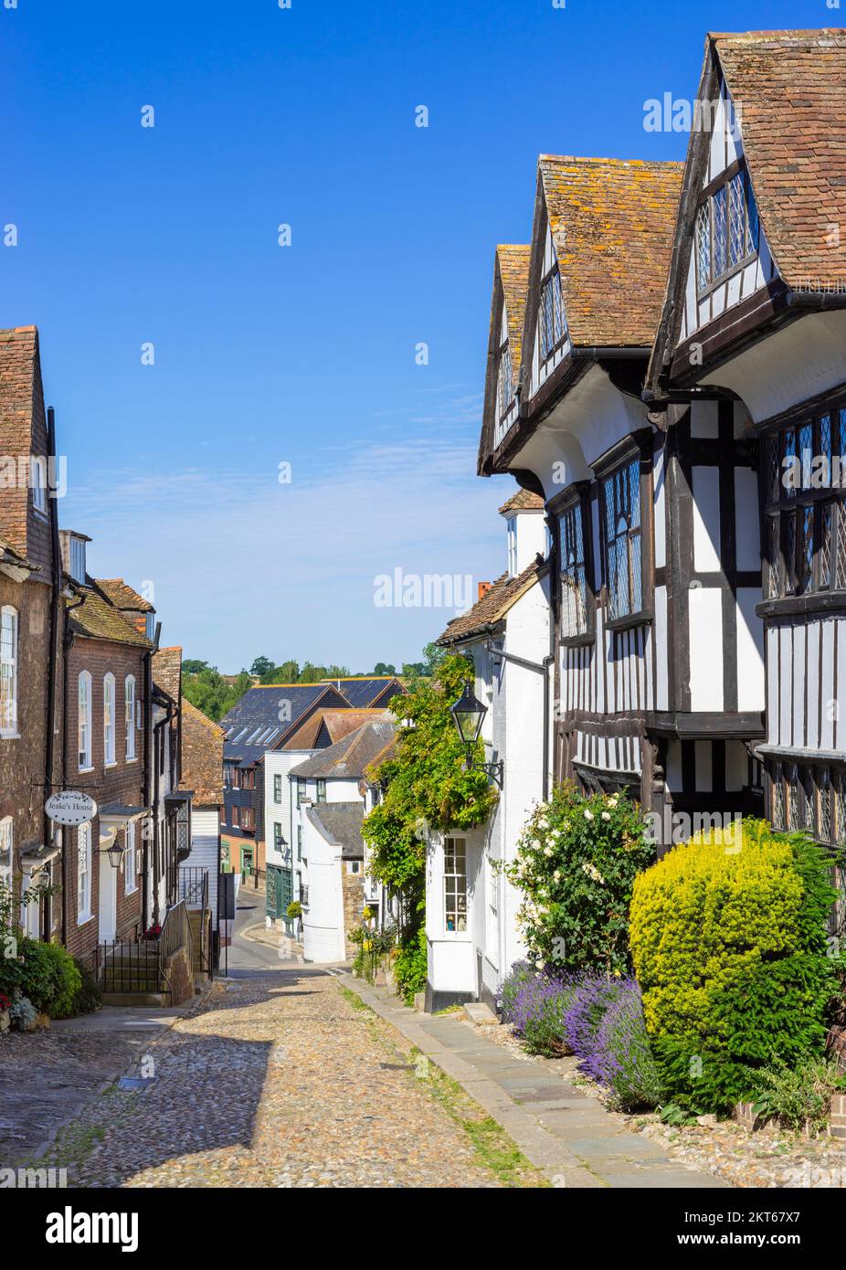 Rye East Sussex Rye Hartshorn House The Link Or The Old Hospital And Other Medieval Houses On