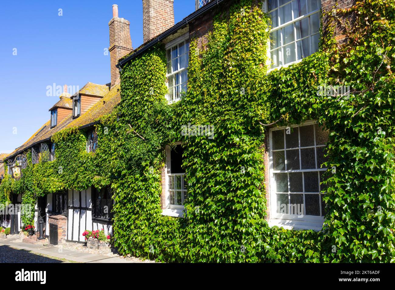 Rye East Sussex Rye Mermaid Inn on the historic Mermaid street Rye ...