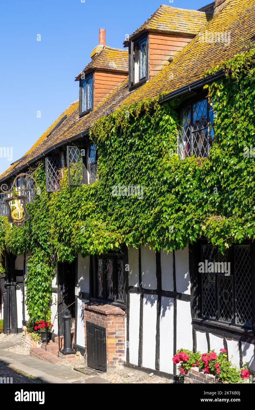 Rye East Sussex Rye Mermaid Inn on the historic Mermaid street Rye ...