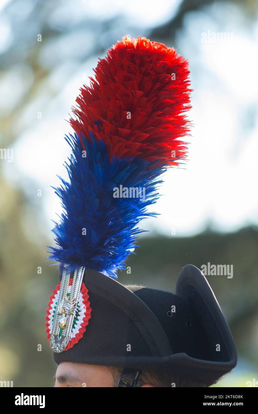 Italian Military Police Armed Corps Called Carabinieri, Ceremonial ...