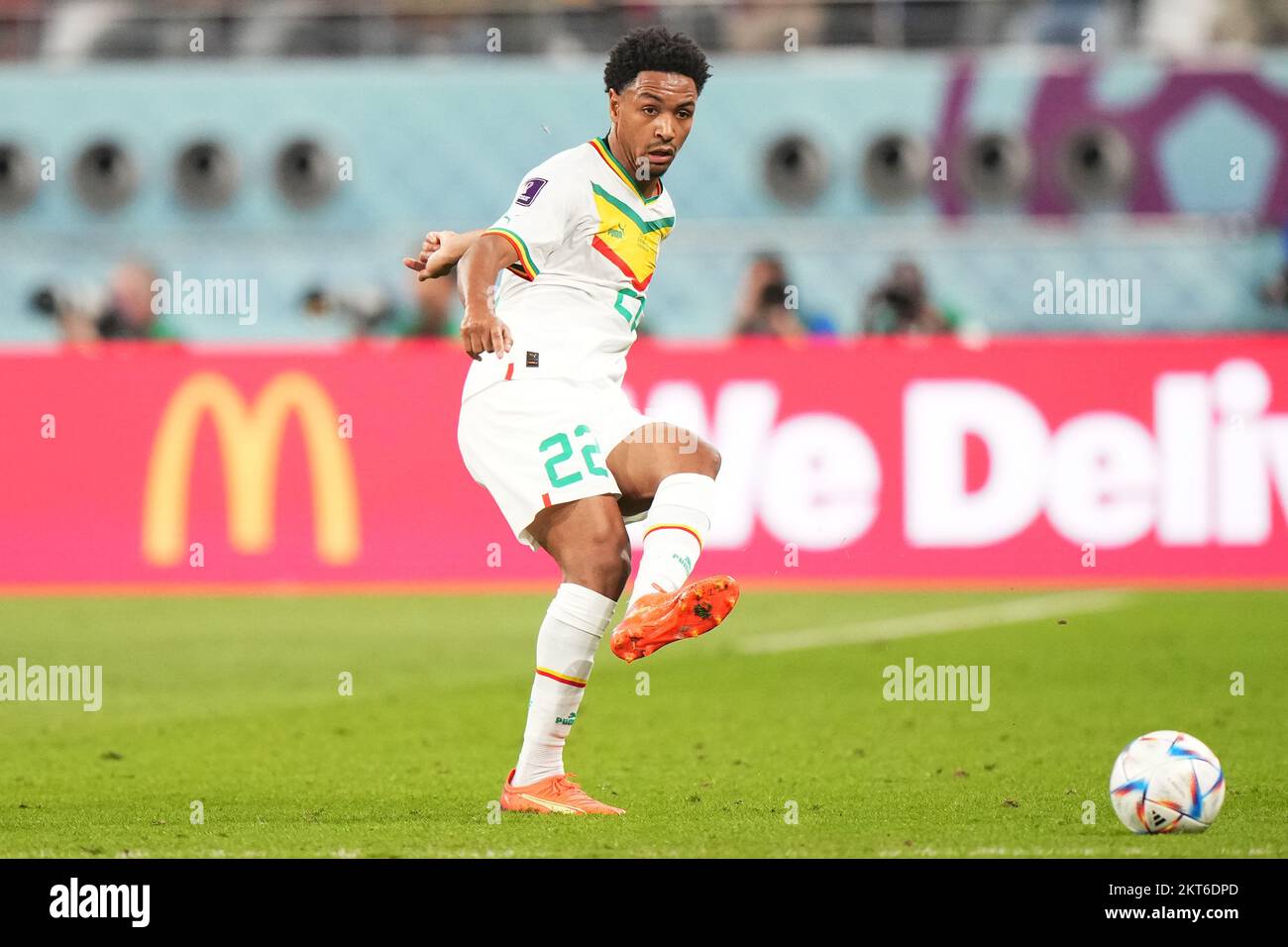DIALLO Abdou of Senegal during the FIFA World Cup Qatar 2022 match ...