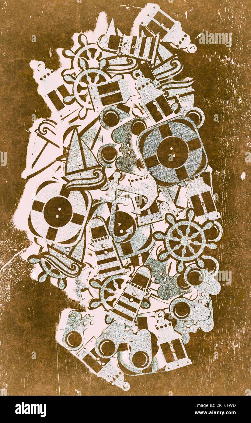 Seafaring elements hi-res stock photography and images - Alamy