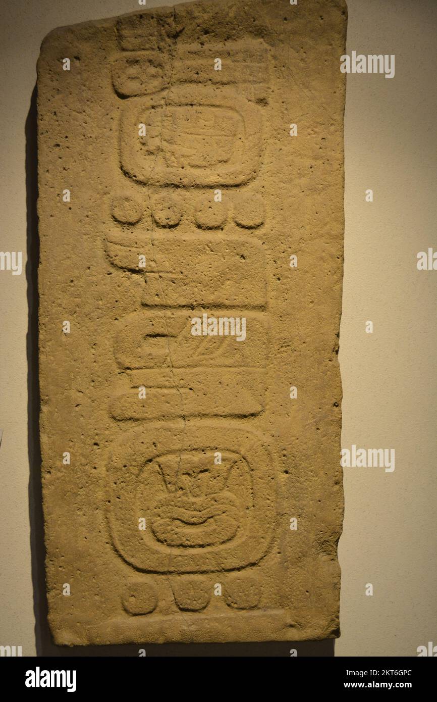 Writing of the Prehispanic Cultures, Oaxaca Room in the National Museum ...