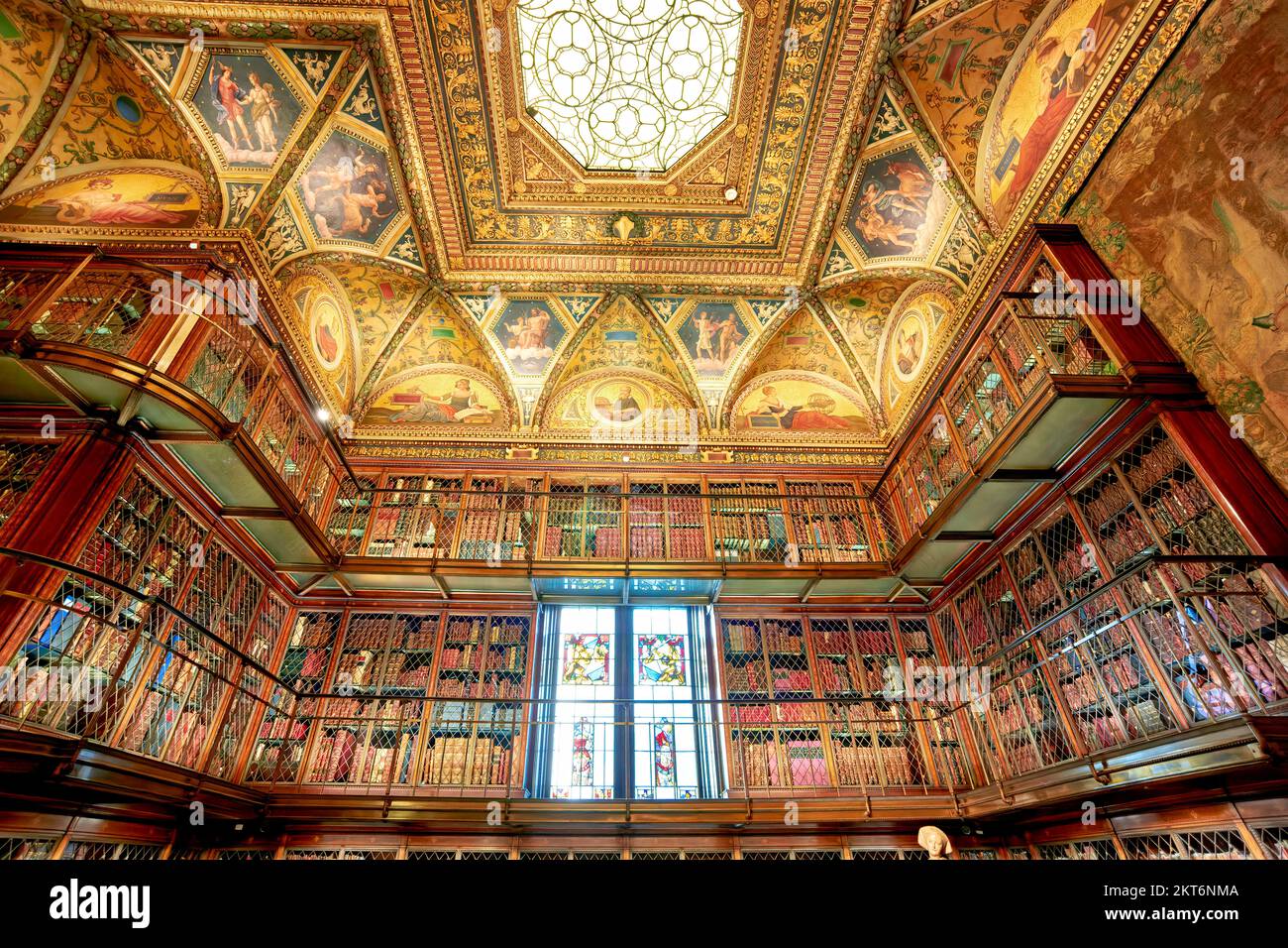 New York. Manhattan. United States. The Morgan Library and Museum Stock ...