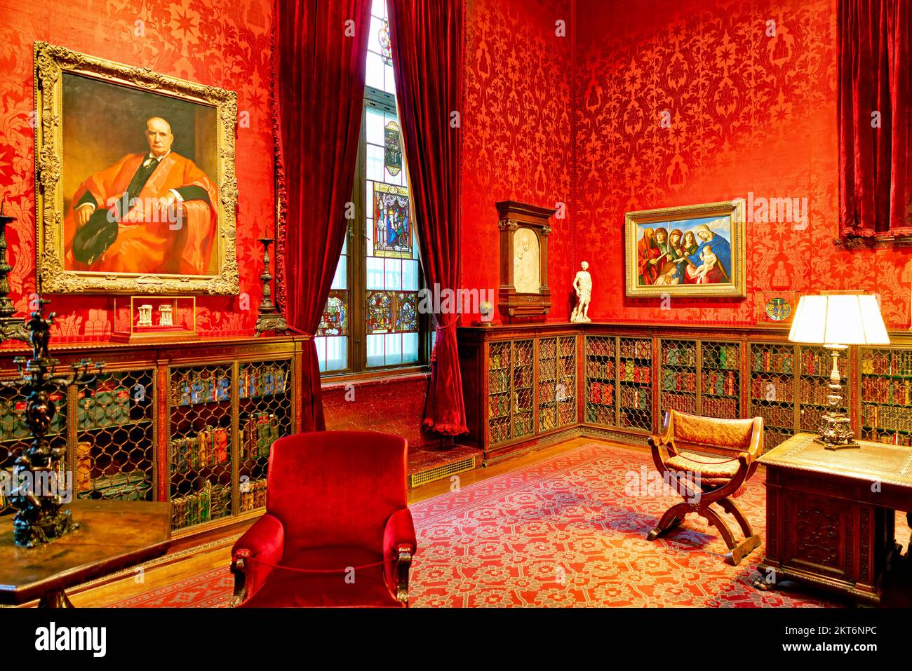 New York. Manhattan. United States. The Morgan Library and Museum Stock ...