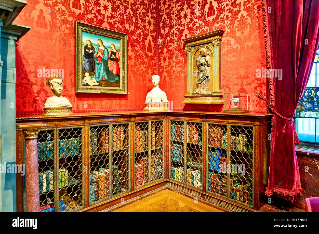 New York. Manhattan. United States. The Morgan Library and Museum Stock ...