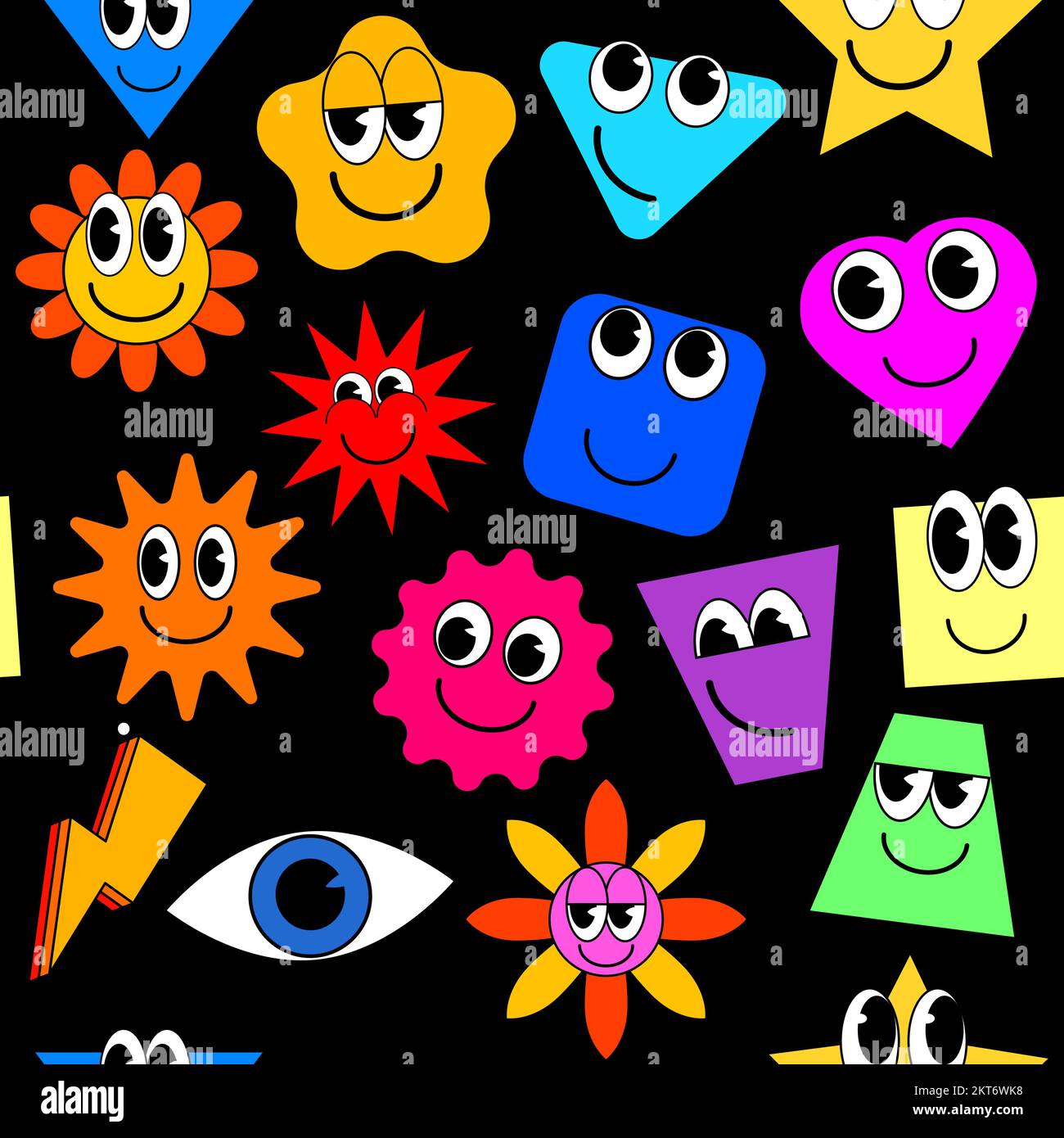 Funky hippy stickers hi-res stock photography and images - Alamy