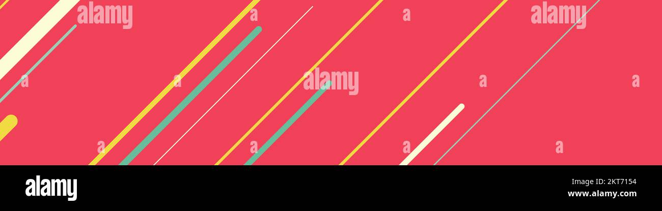 Random Color flowing rounded stripes illustration Stock Vector Image ...