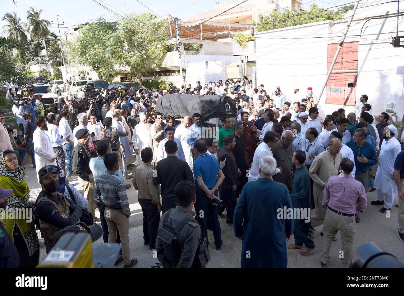 Funeral prayer of renowned businessperson SM Munir, popularly known as ...