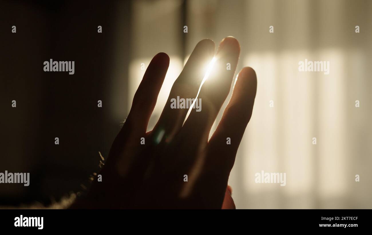 Sunlight coming through glass window hi-res stock photography and ...