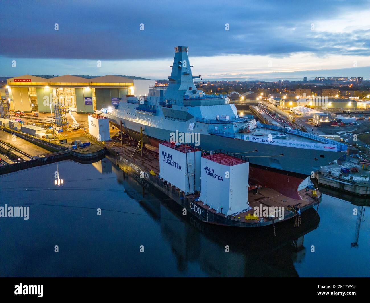 Glasgow shipyard shipbuilding hi-res stock photography and images - Alamy