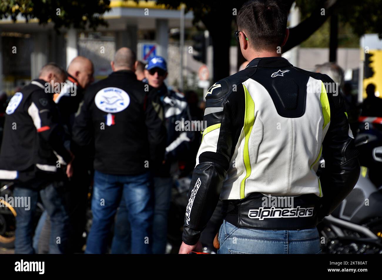 Angry bikers hi-res stock photography and images - Alamy