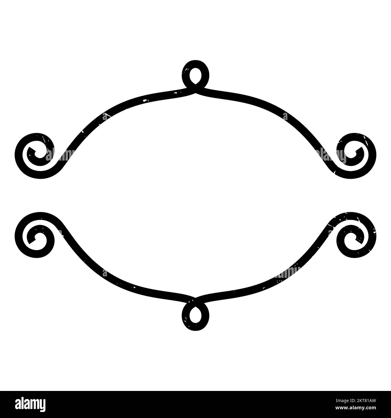 Geometric frame, Square Circle Rectangle Monogram Double Wedding ...