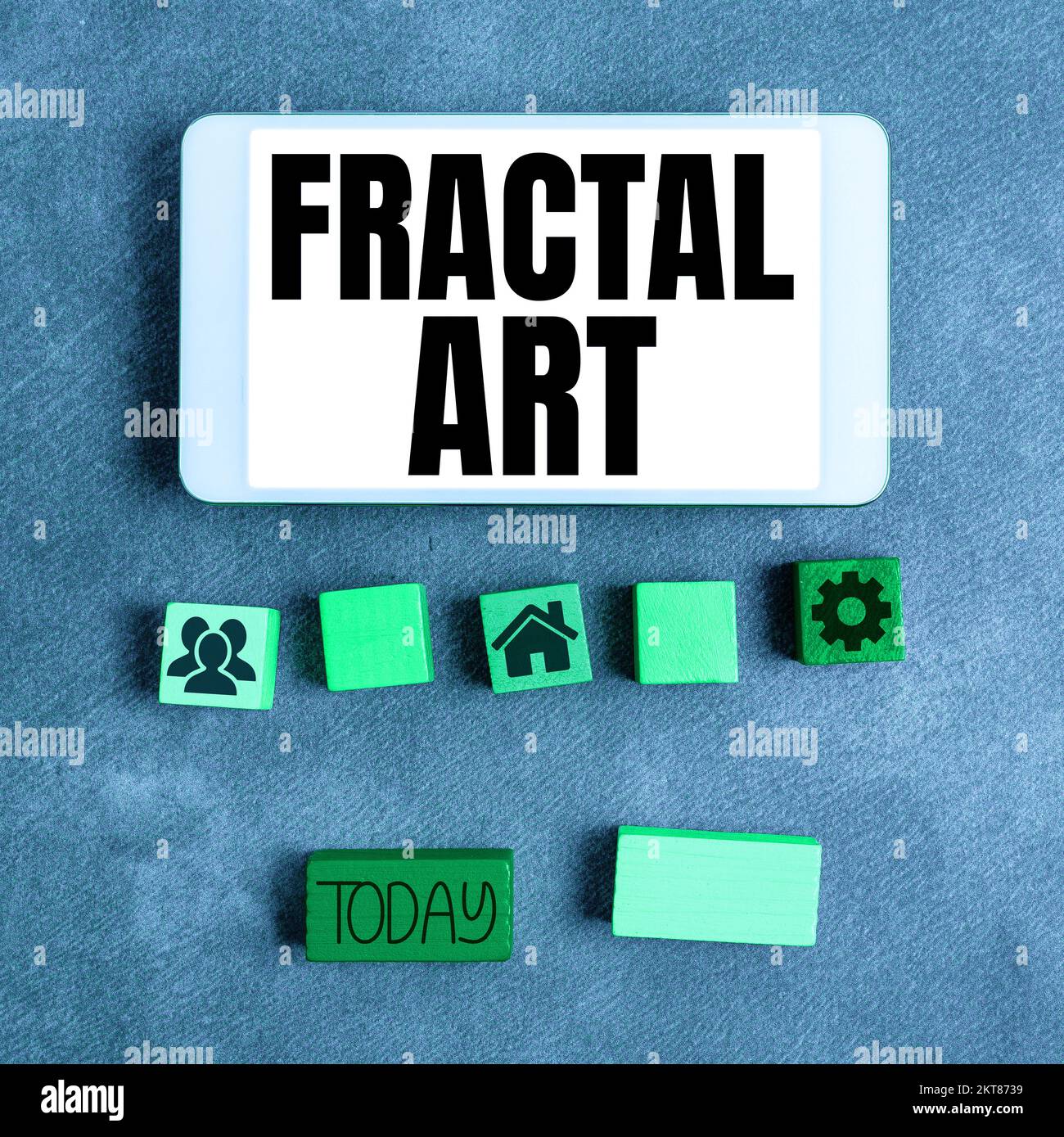 Hand writing sign fractal hi-res stock photography and images - Alamy