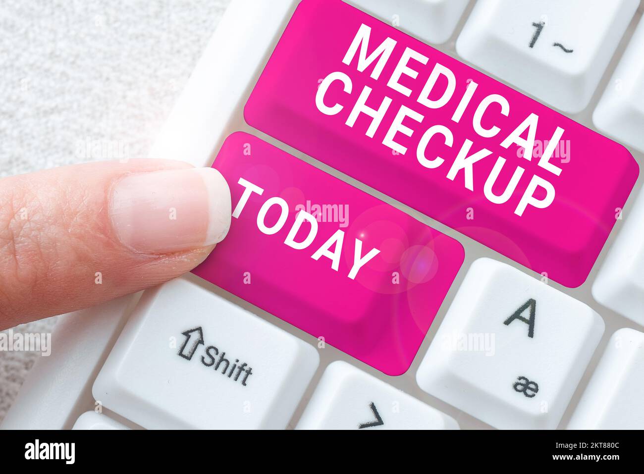 Handwriting text Medical Checkup, Internet Concept medical examination ...