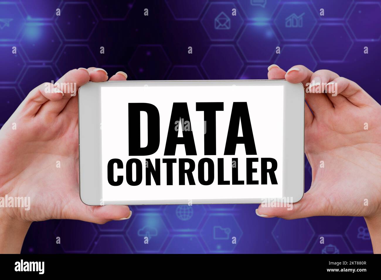 Inspiration showing sign Data Controller, Business concept person who ...