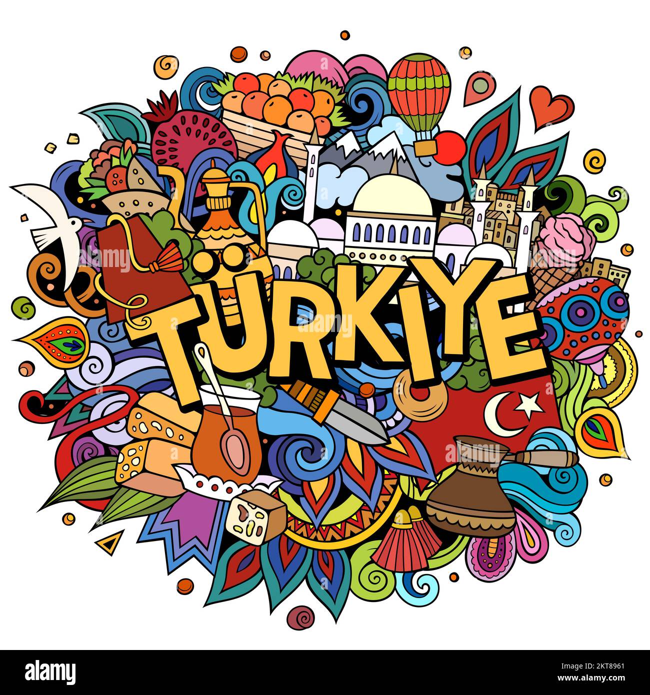 Symbols of istanbul Cut Out Stock Images & Pictures - Alamy
