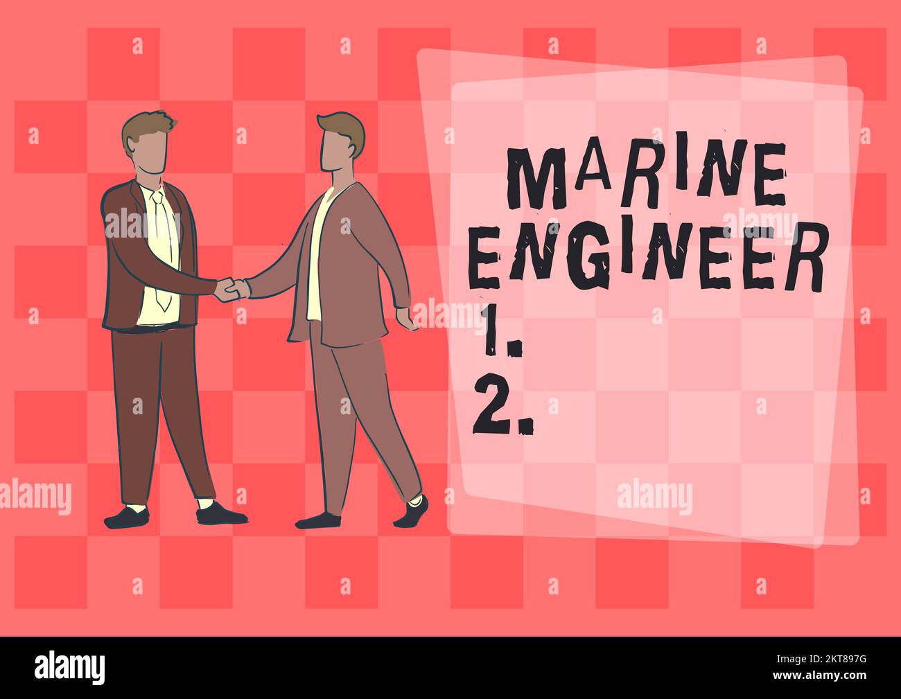 Writing displaying text Marine Engineer, Business idea incharge with ...