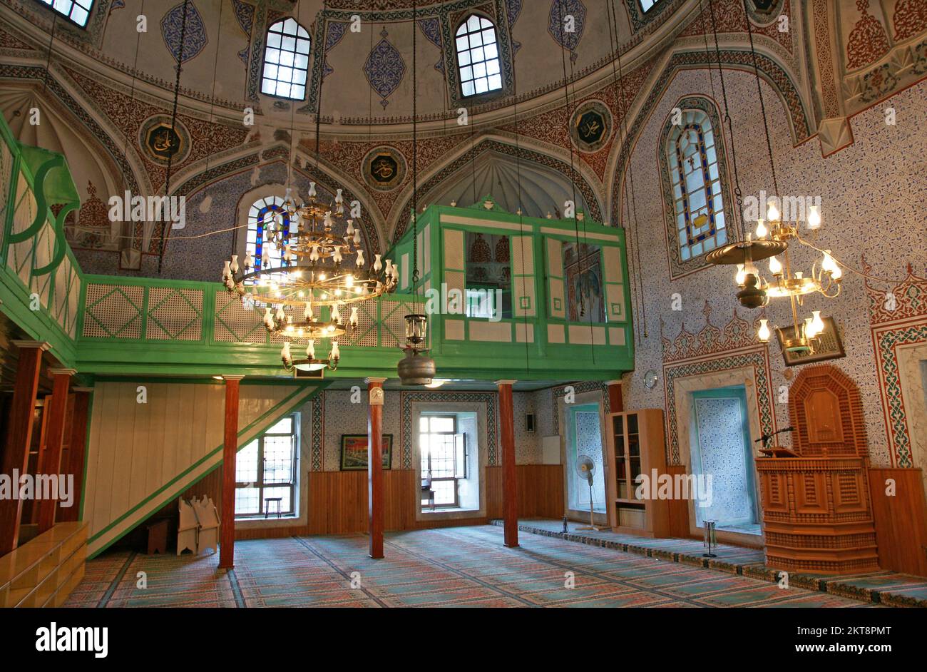 Haseki Sultan Mosque and Complex, located in Istanbul, Turkey, was ...