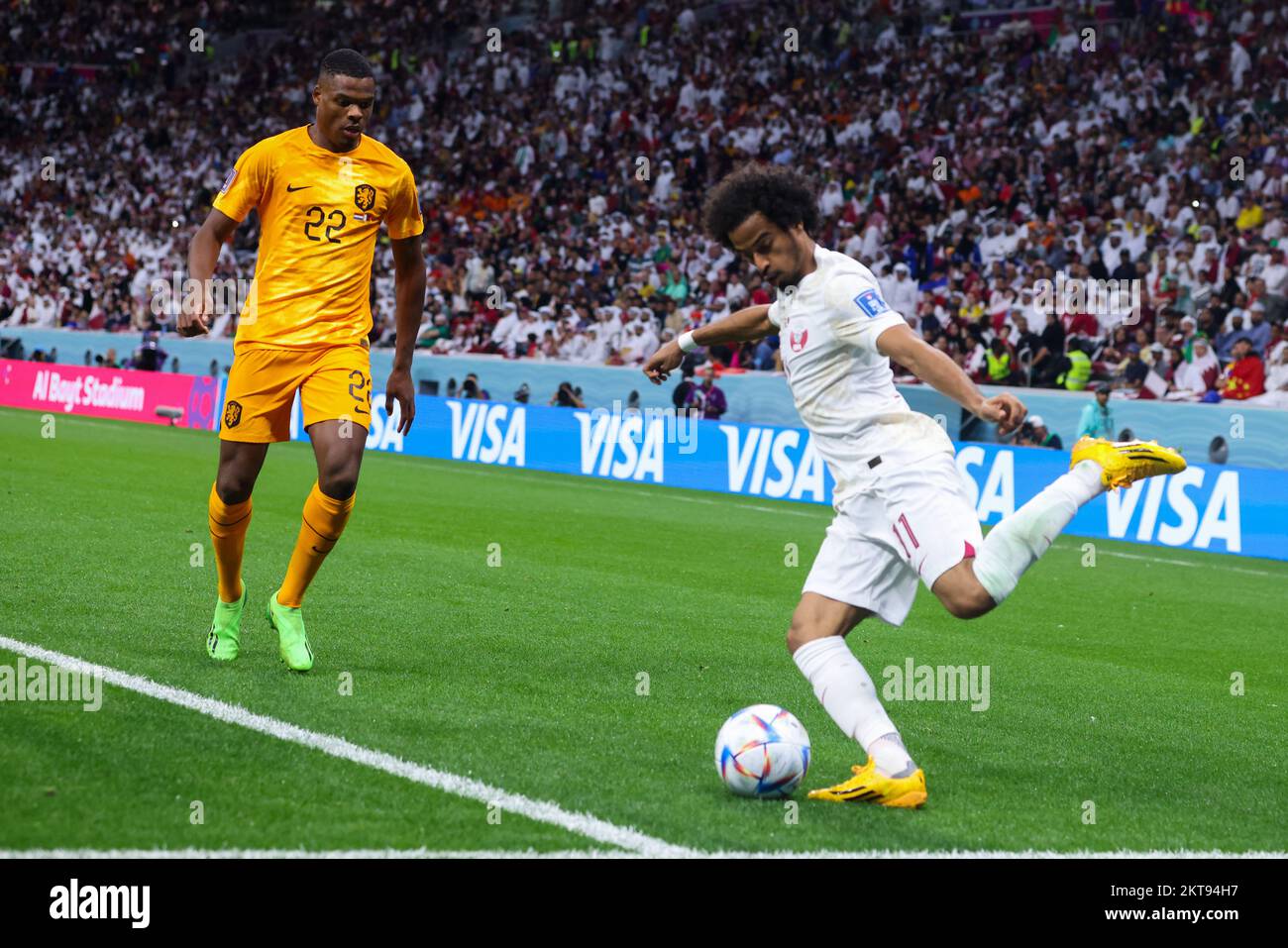 Qatar world cup akram afif hi-res stock photography and images - Alamy