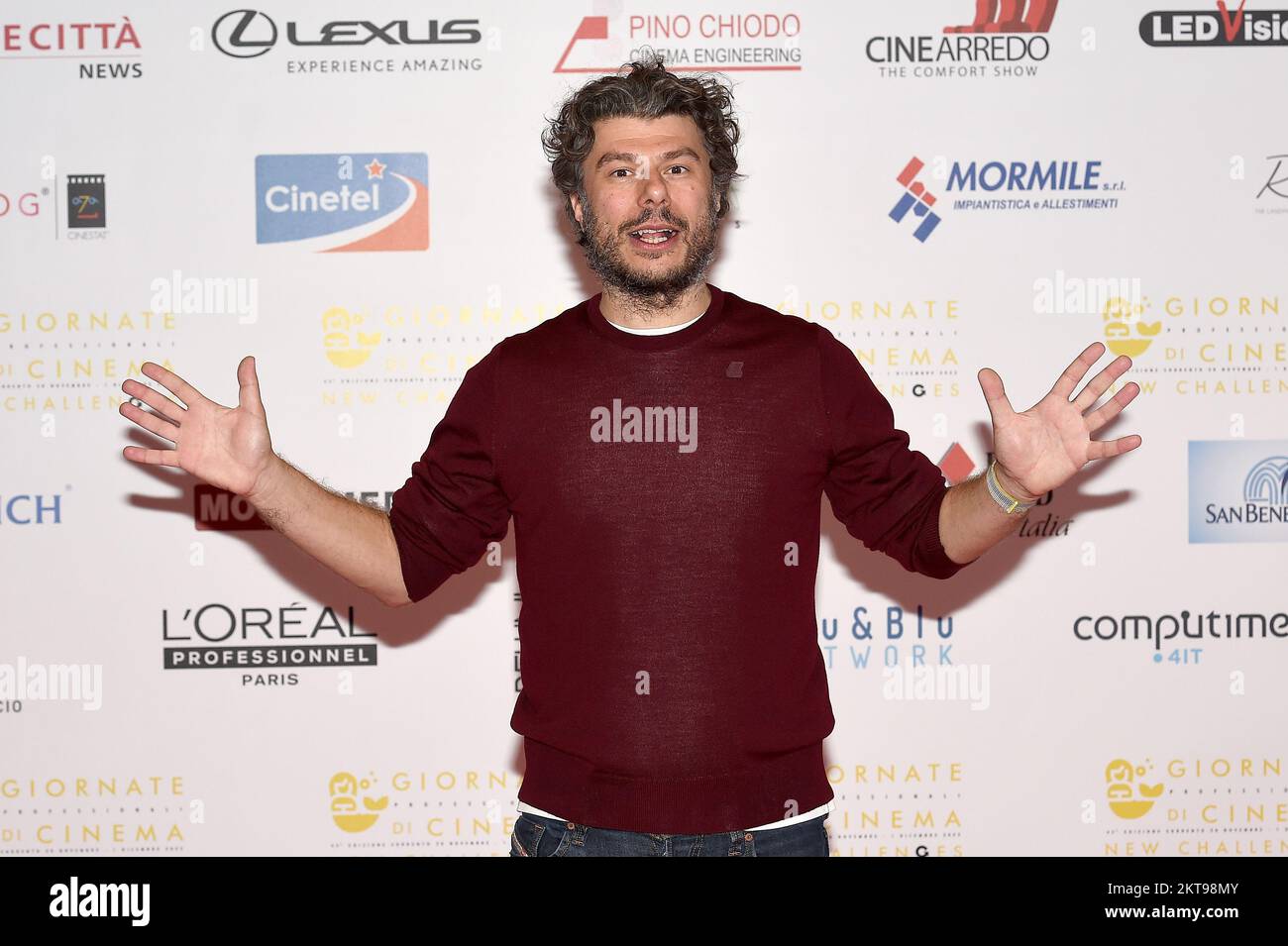 Italy. 29th Nov, 2022. Sydney Sibilia Italian director, screenwriter ...